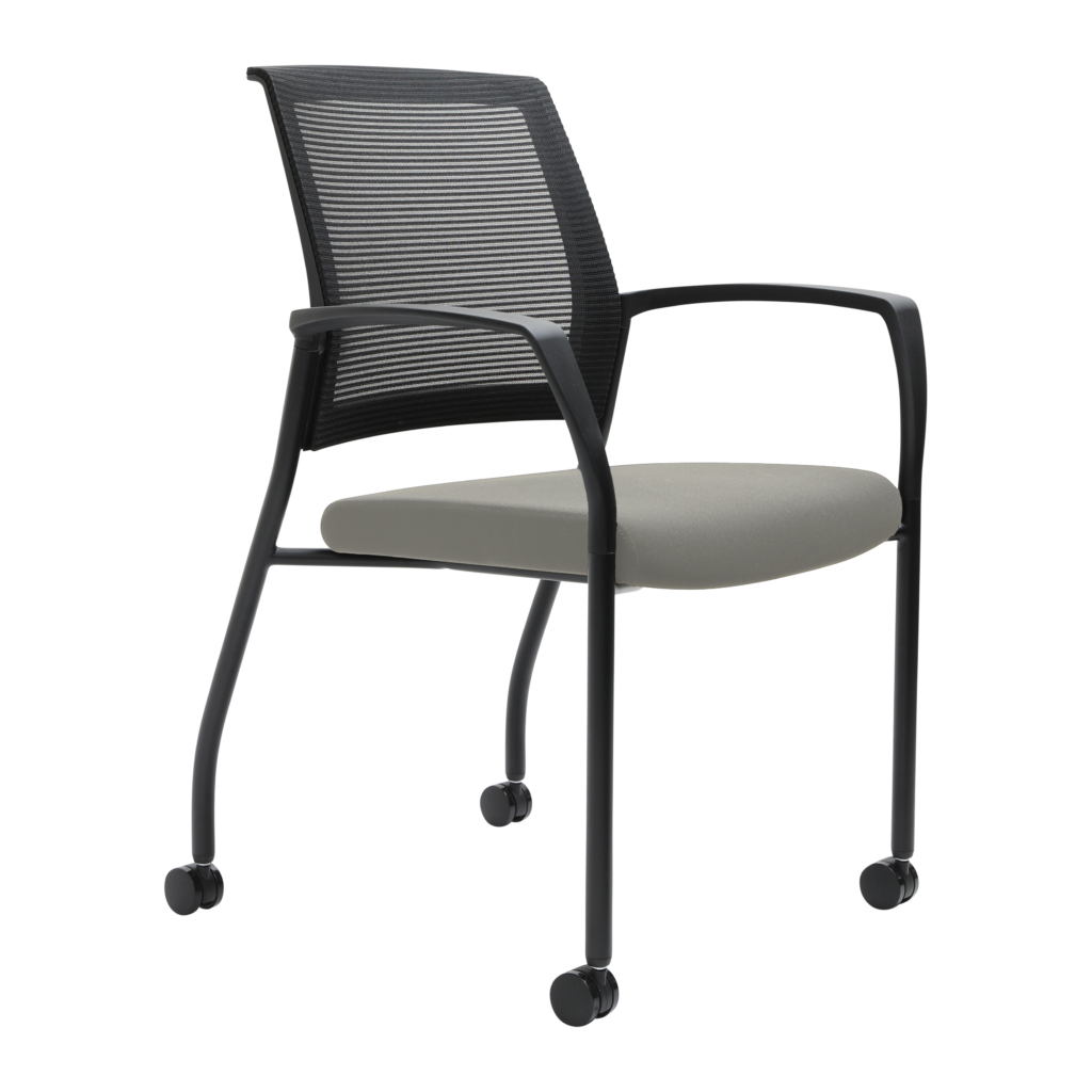 Urbin Mesh (Sand / With Side Arms) - Premier Office Solutions