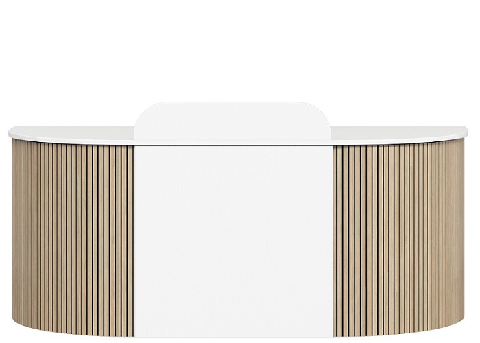 Roxi Front Panel Counter Desk - Premier Office Solutions