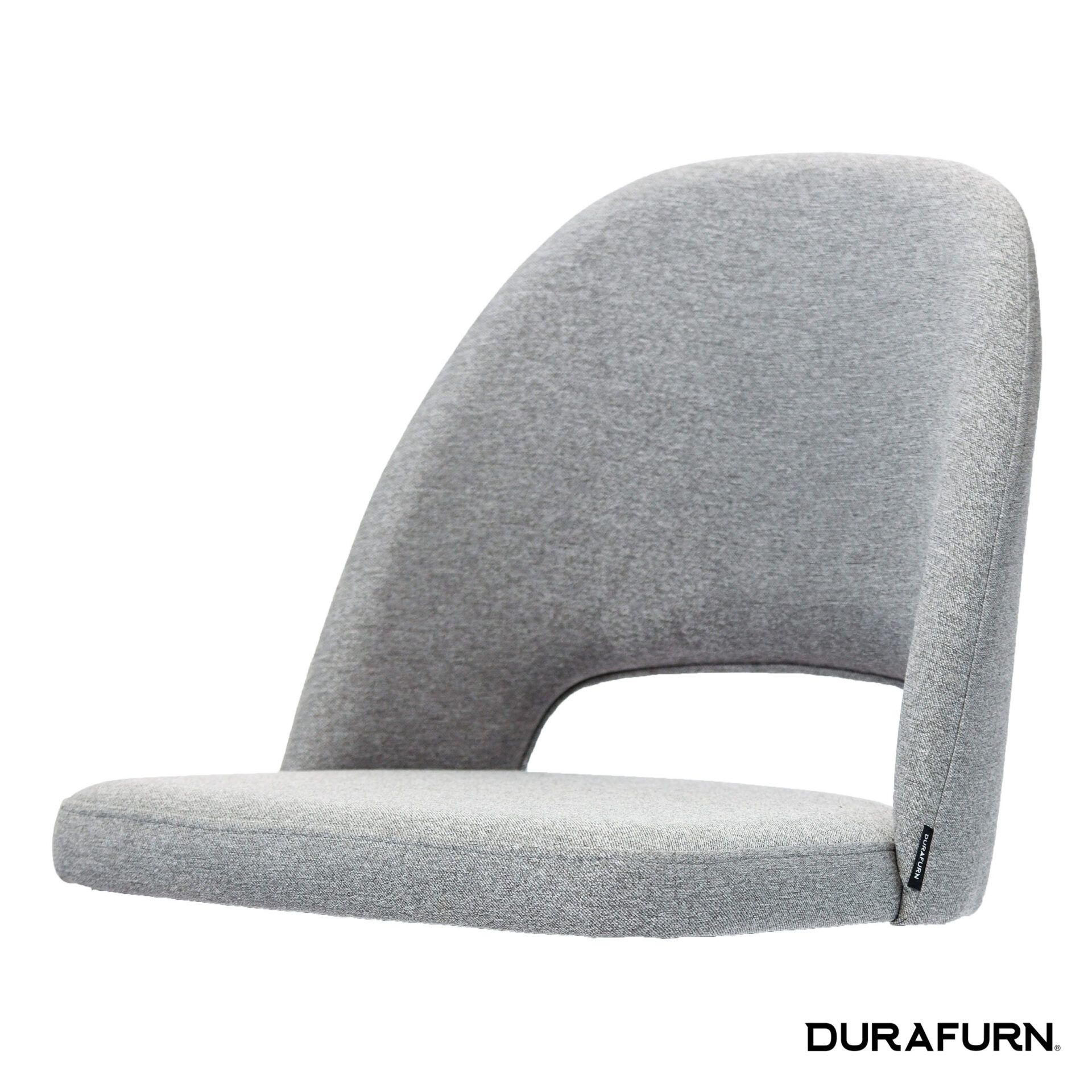 Semifreddo Upholstered Shell Taupe Woven Fabric - Premier Office Solutions