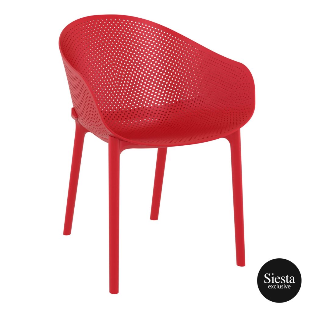 Sky Chair - Red - Premier Office Solutions
