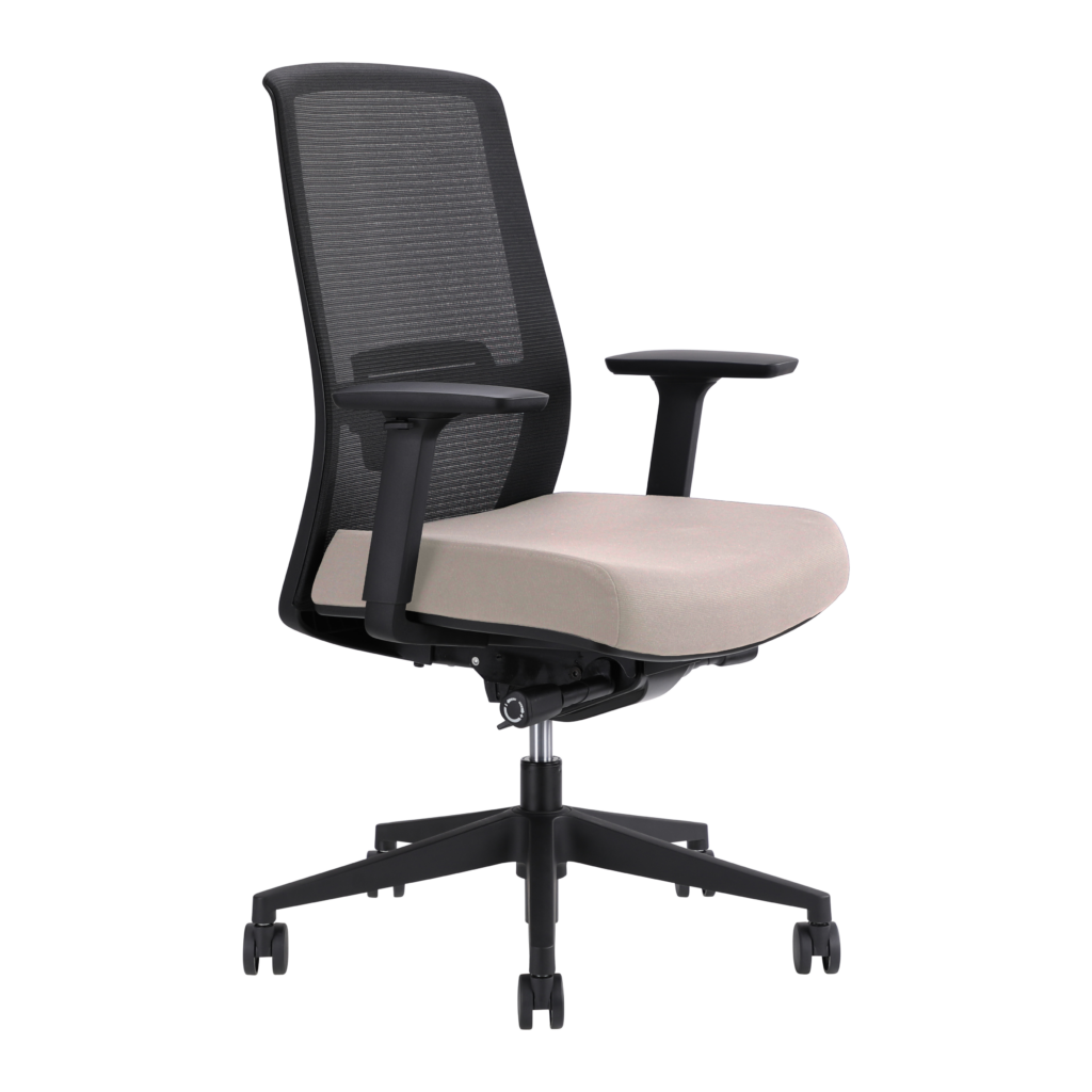 Jirra Side Control Synchro Task Chair (Petal / Adjustable Side Arms ...